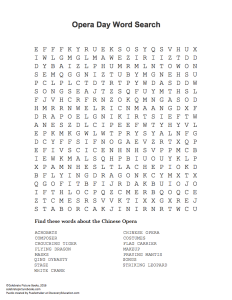 February 8 – Opera Day