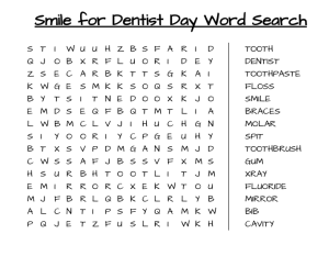 Just Going to the Dentist