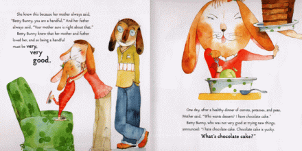 Betty Bunny Loves Chocolate Cake