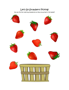 Picture Books about Strawberries