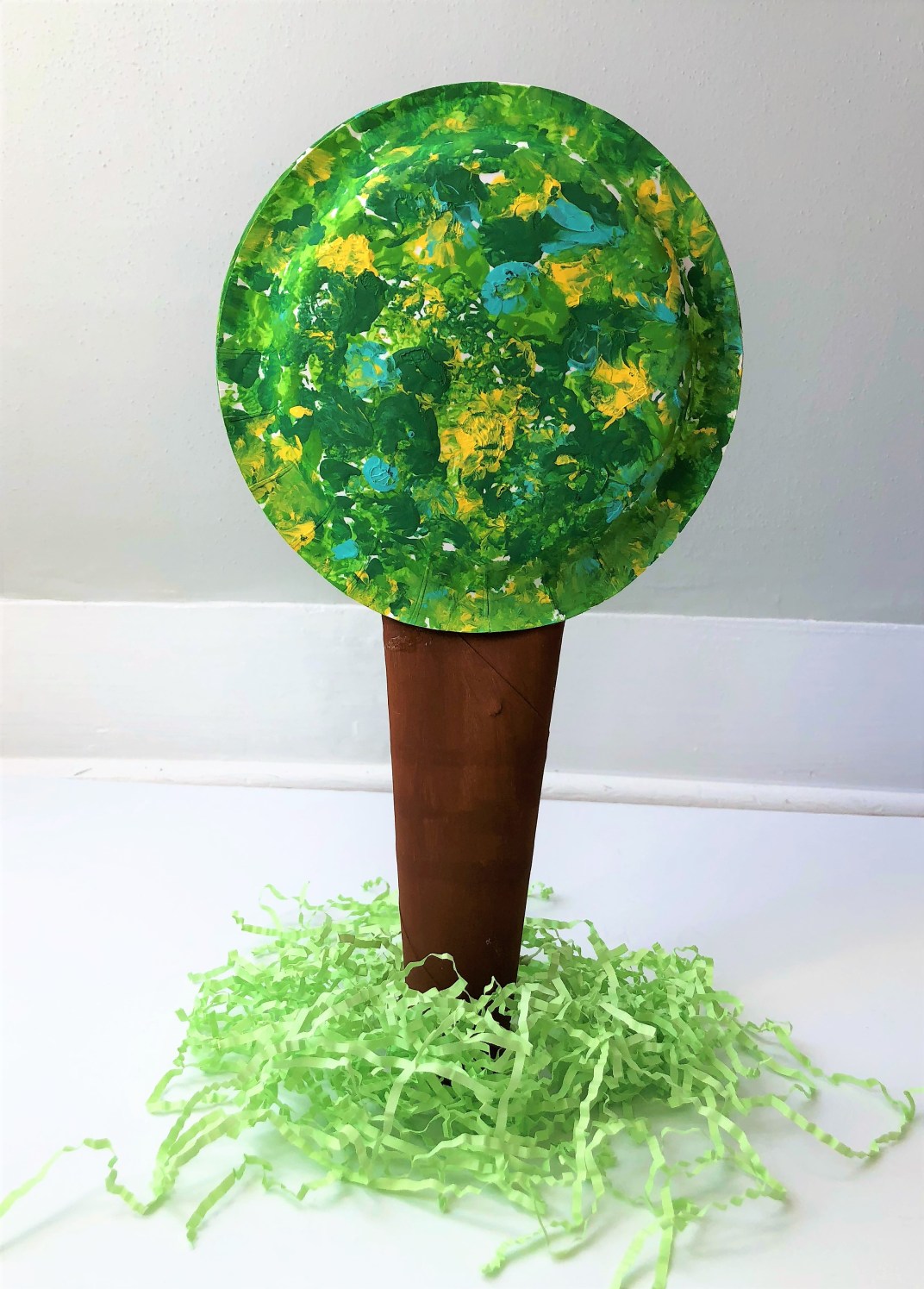 Paper Plate Tree