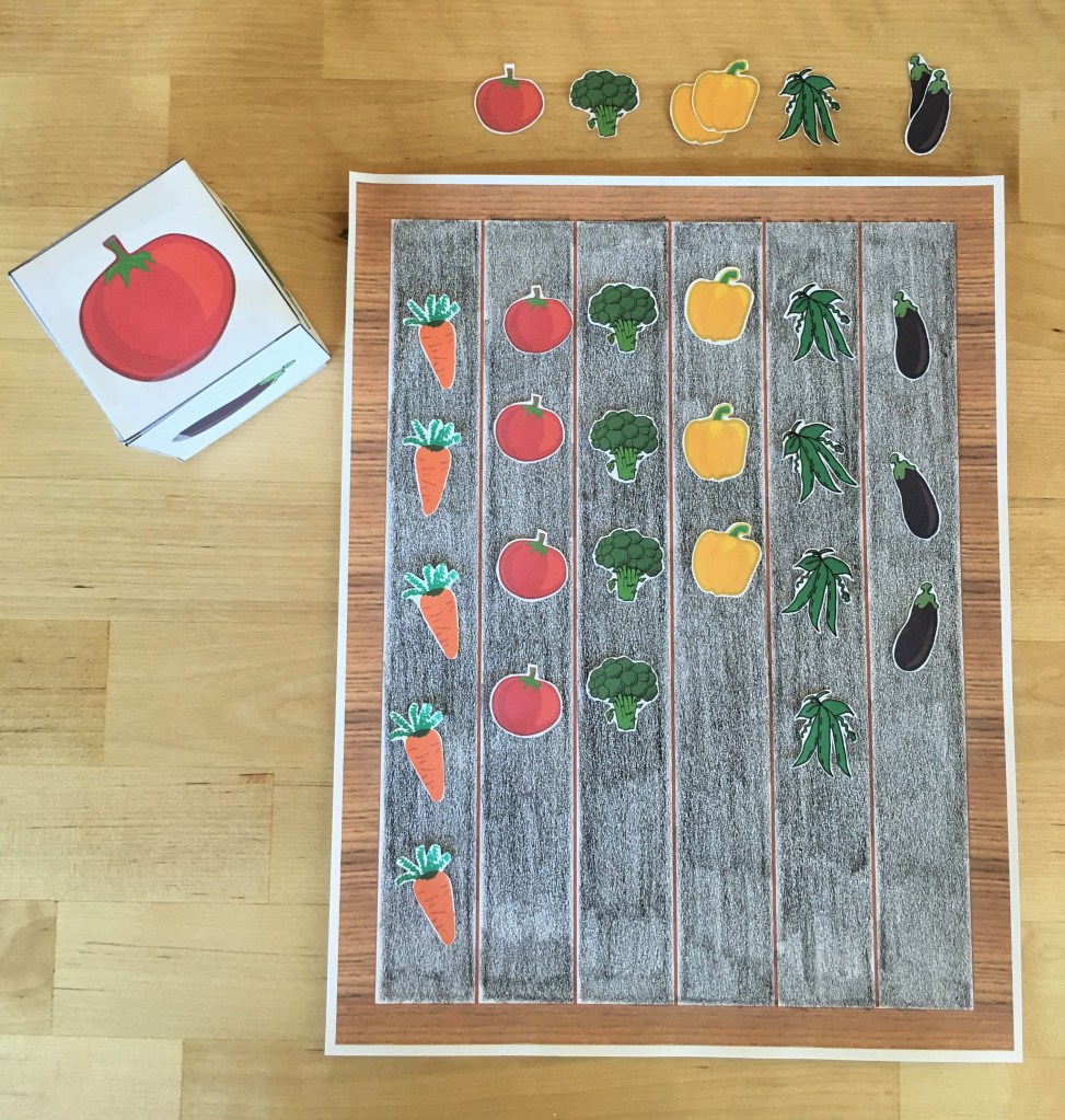 Grow a Vegetable Garden Board Game