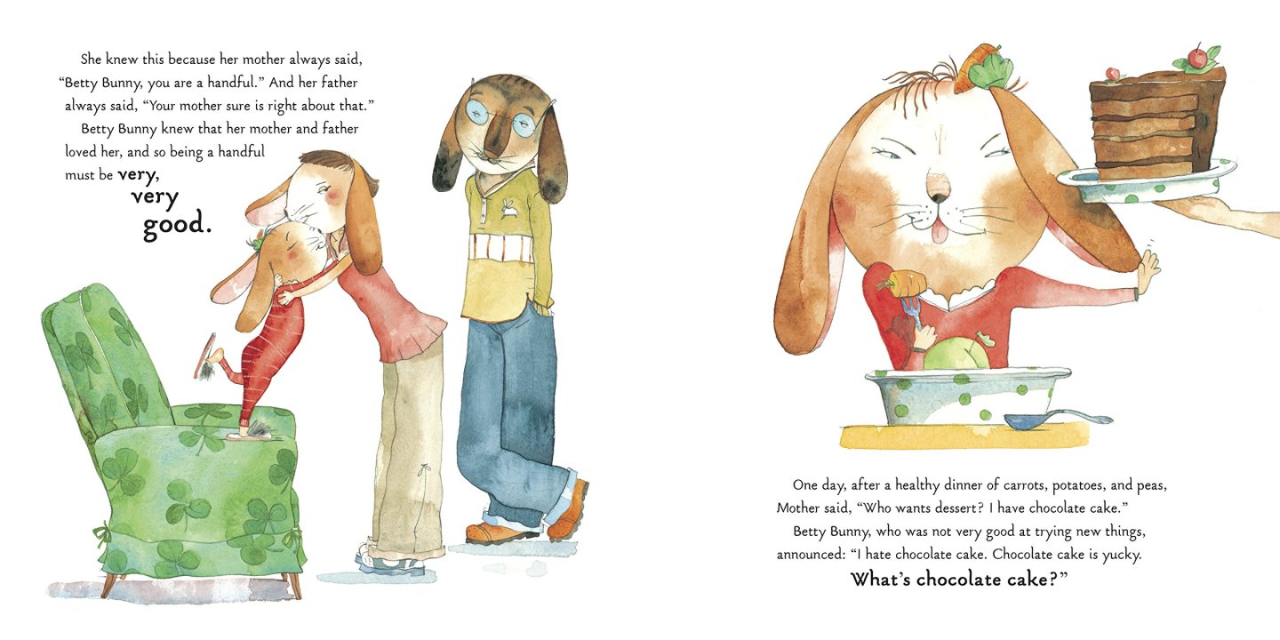 Betty Bunny Loves Chocolate Cake