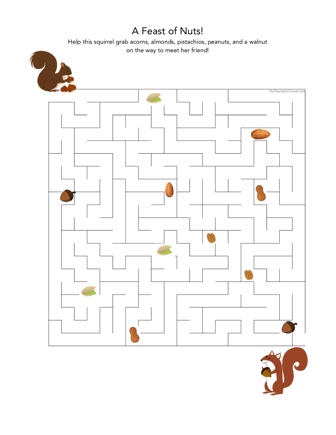 A Feast Fit for a Squirrel Puzzle
