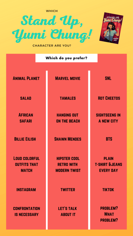 Stand Up Yumi Chung! Book Review