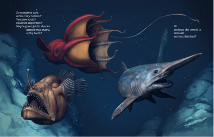 Creatures of the Mariana Trench Word Search Puzzle