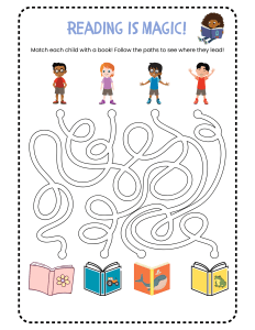 Reading is Magic! Puzzle